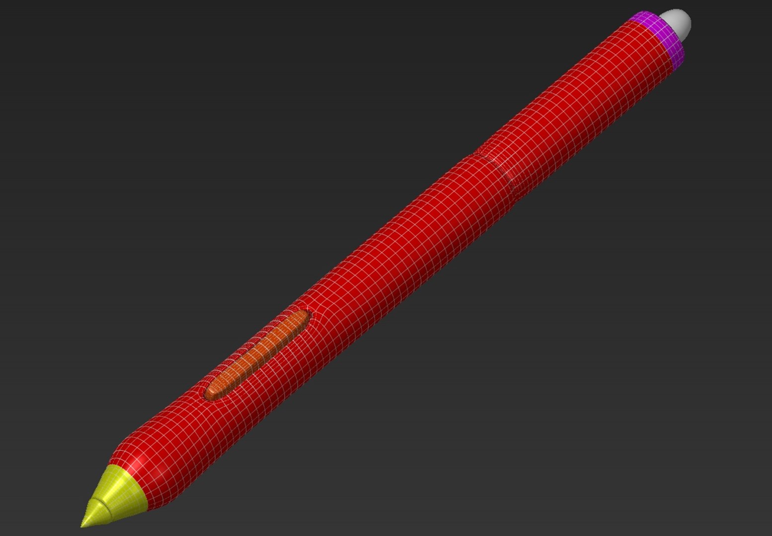3d Stylus Pen Model