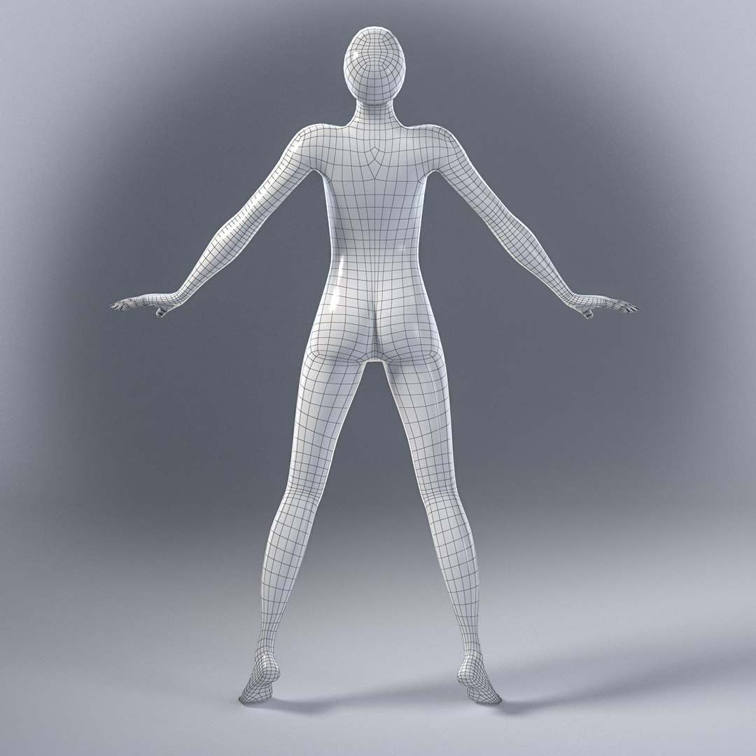 Female Mannequin Obj