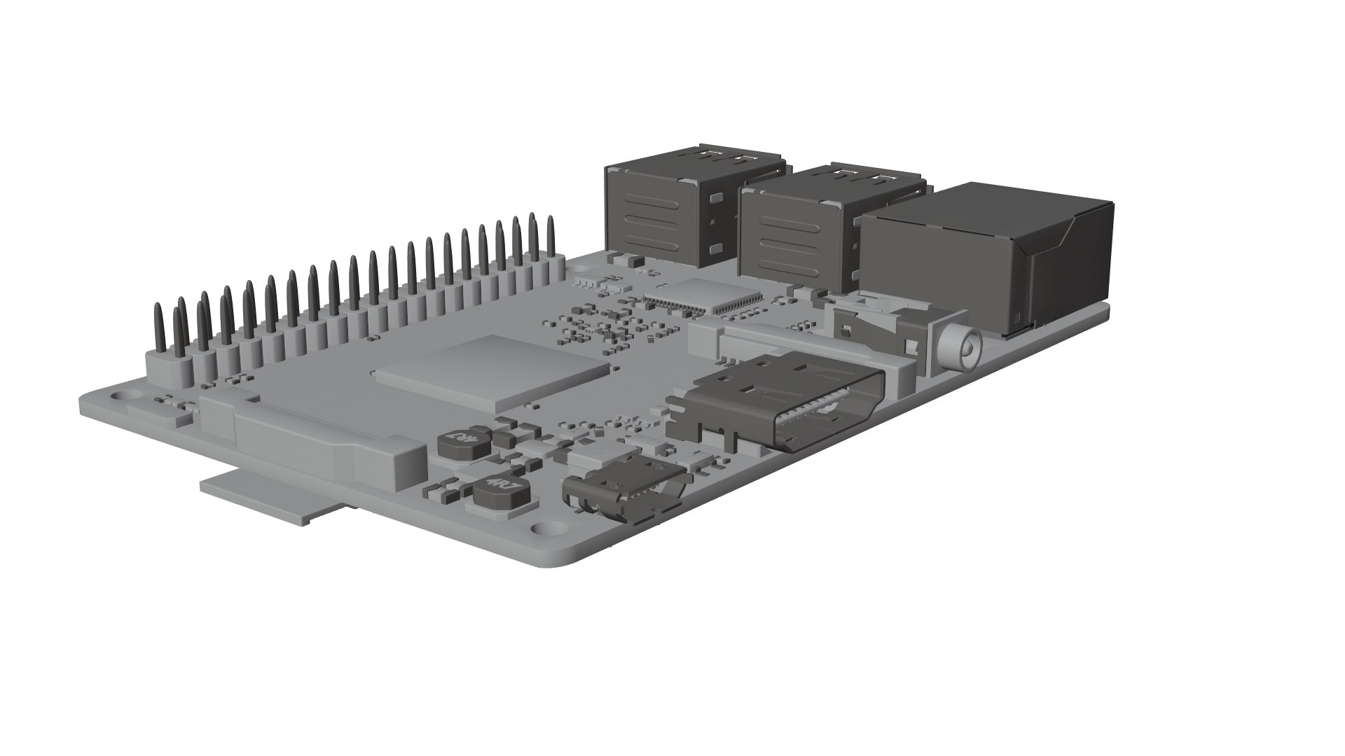 Raspberry Pi 2 3D Model - TurboSquid 1738955