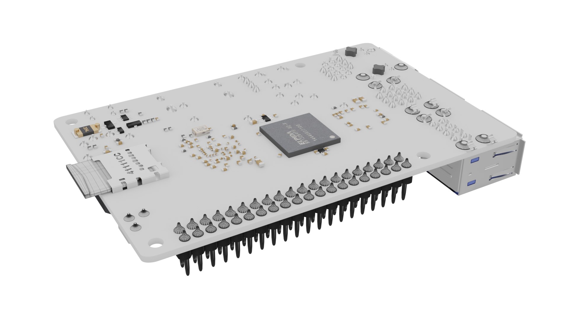 Raspberry Pi 2 3D Model - TurboSquid 1738955