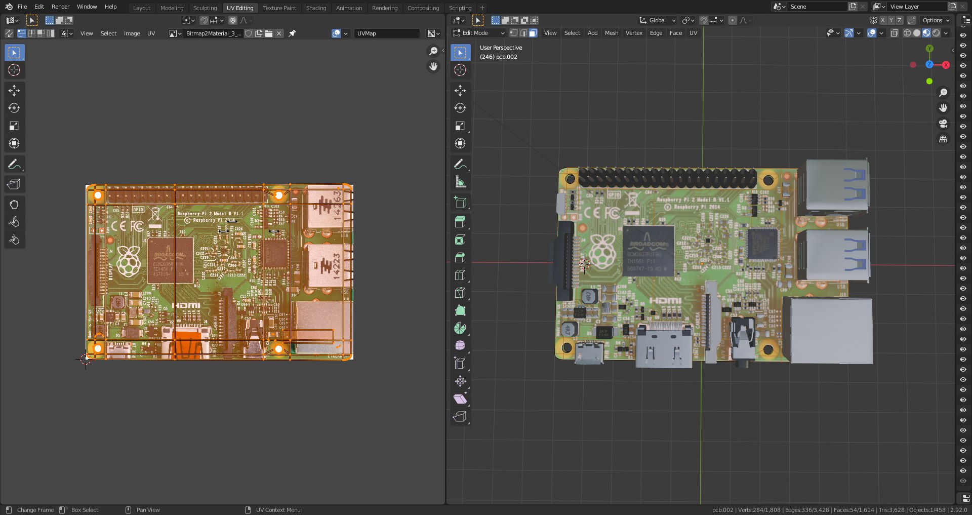 Raspberry Pi 2 3D Model - TurboSquid 1738955