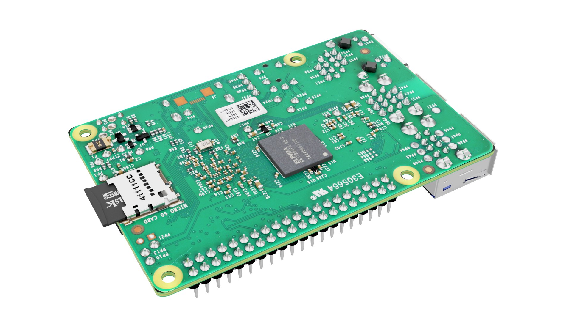 Raspberry Pi 2 3D Model - TurboSquid 1738955