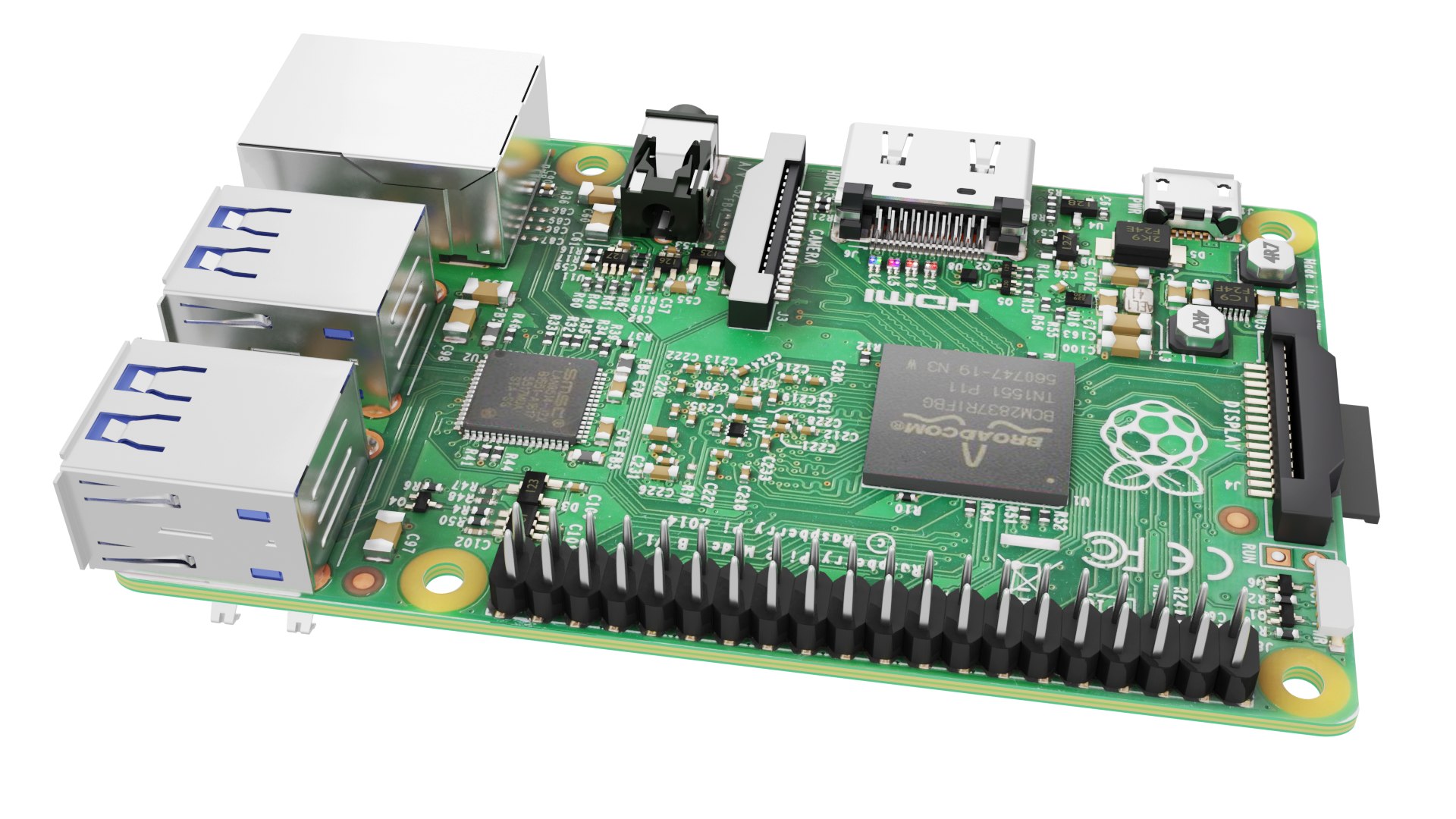 Raspberry Pi 2 3D Model - TurboSquid 1738955