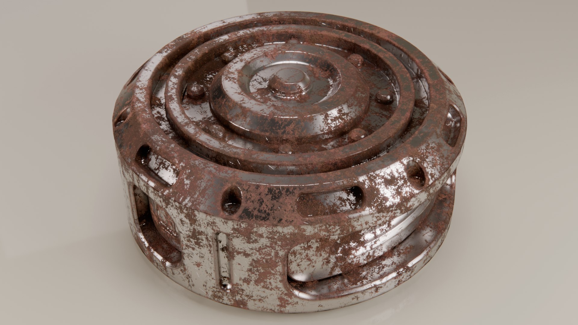 Rusty Mechanical Props 3D Model - TurboSquid 2176383