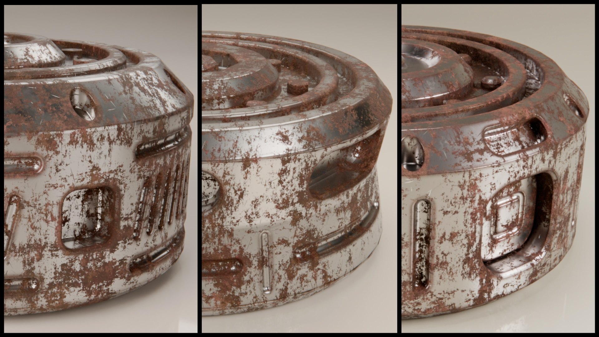 Rusty Mechanical Props 3D Model - TurboSquid 2176383