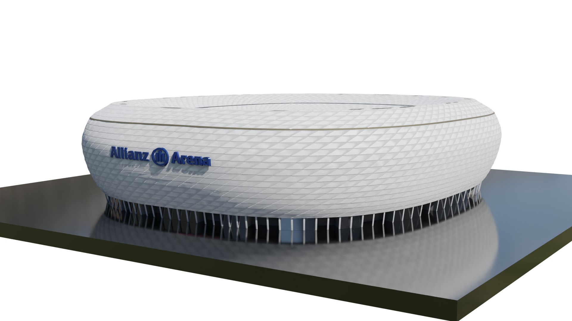Allianz Arena Stadium 3D Model - TurboSquid 2092215