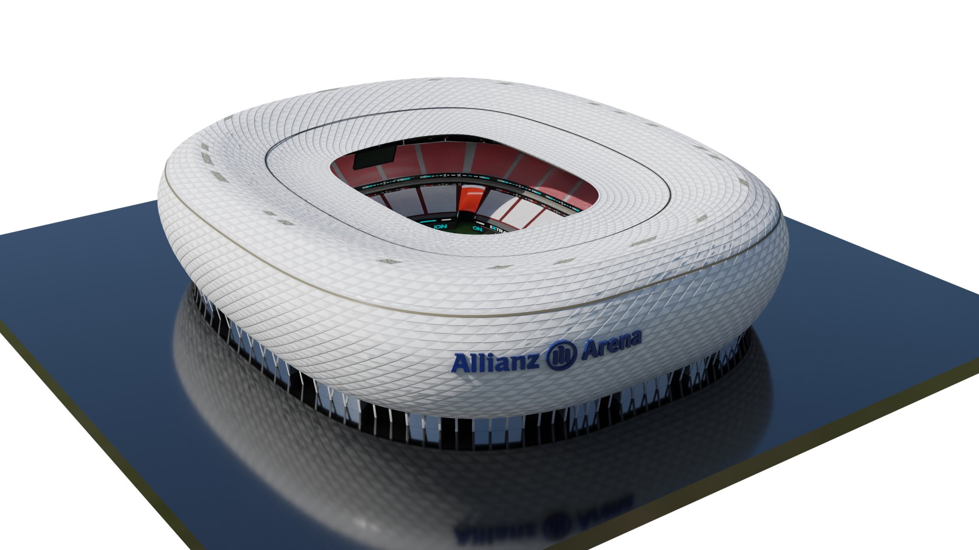 Allianz Arena Stadium 3D Model - TurboSquid 2092215