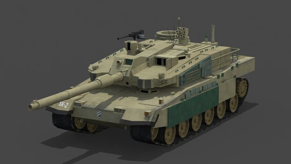 Korean K2 black panther main battle tank 3D 모델 - TurboSquid 2050526