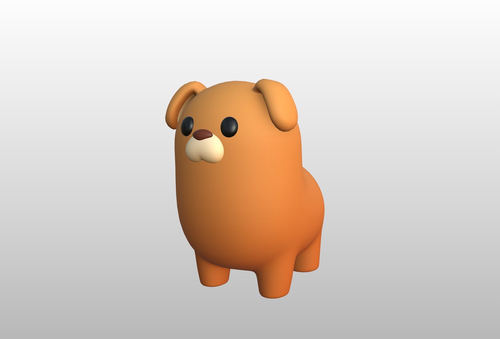 3D Model Dog Character 02 - TurboSquid 2259435