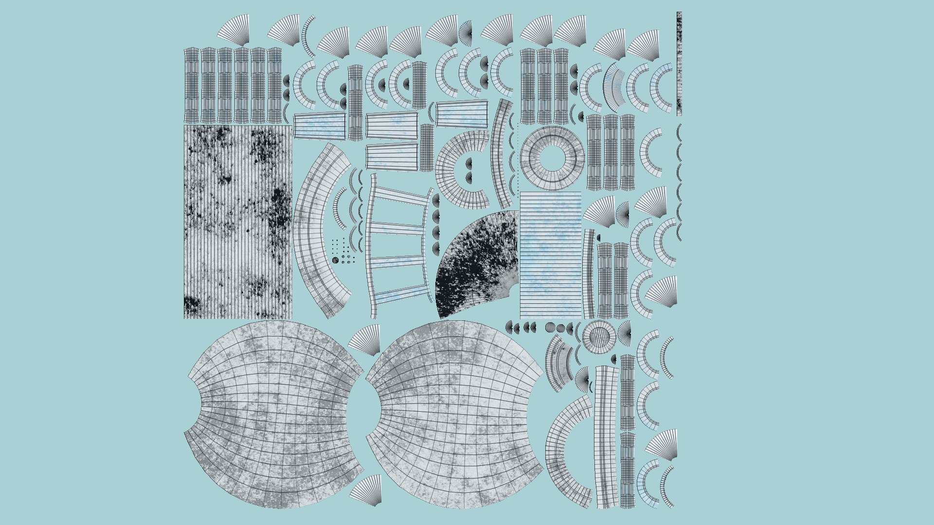 Medieval Flail 05 Frost - Character Fantasy Weaponry 3D Model ...