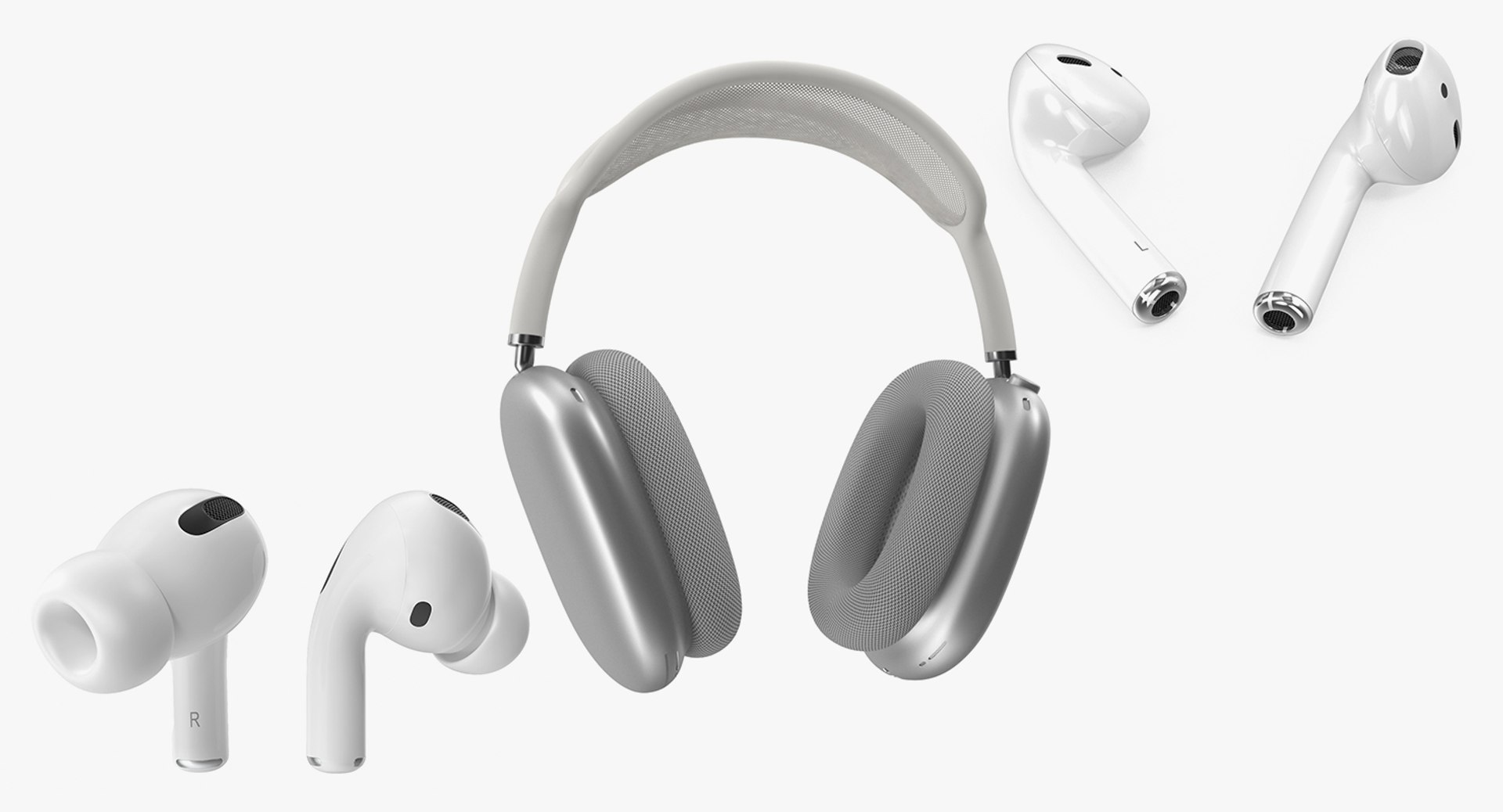 Apple AirPods Wireless Collection 2 Model - TurboSquid 1768207