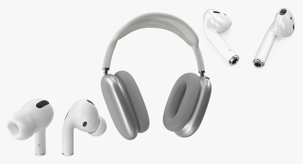 Apple AirPods Wireless Collection 2 model - TurboSquid 1768207