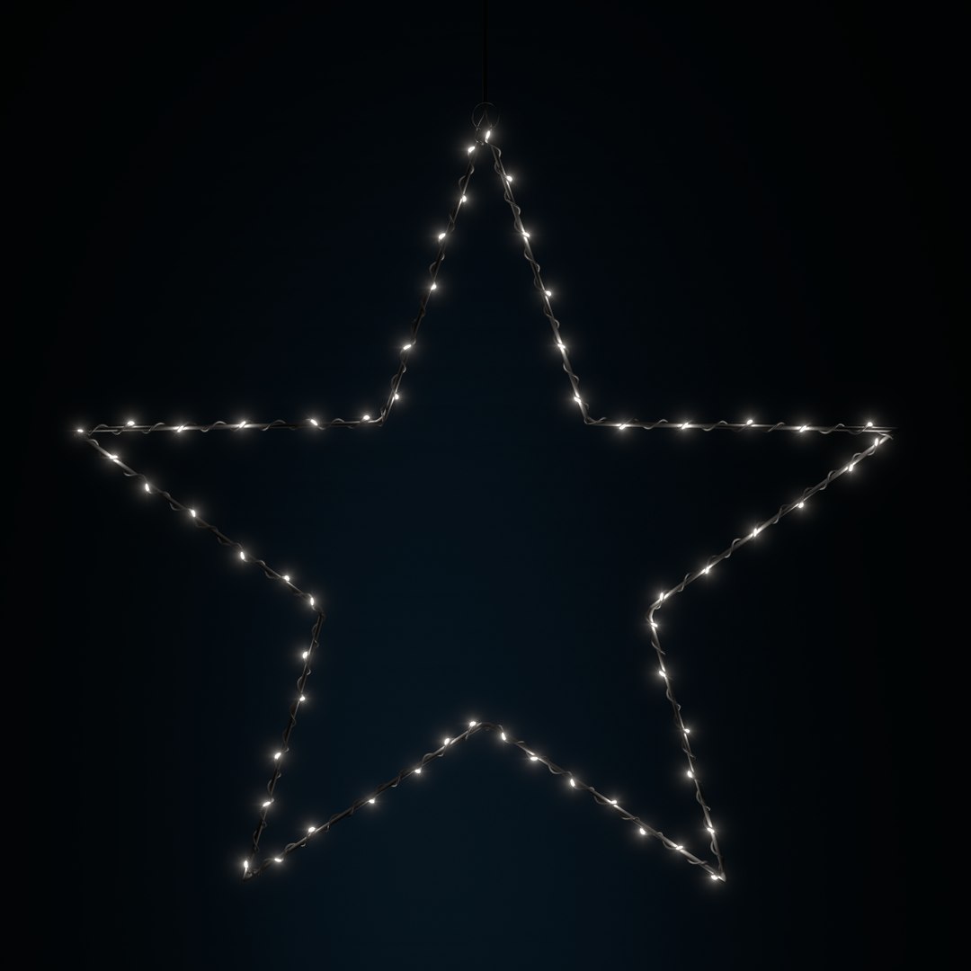 Led Light Star 3D - TurboSquid 1233912