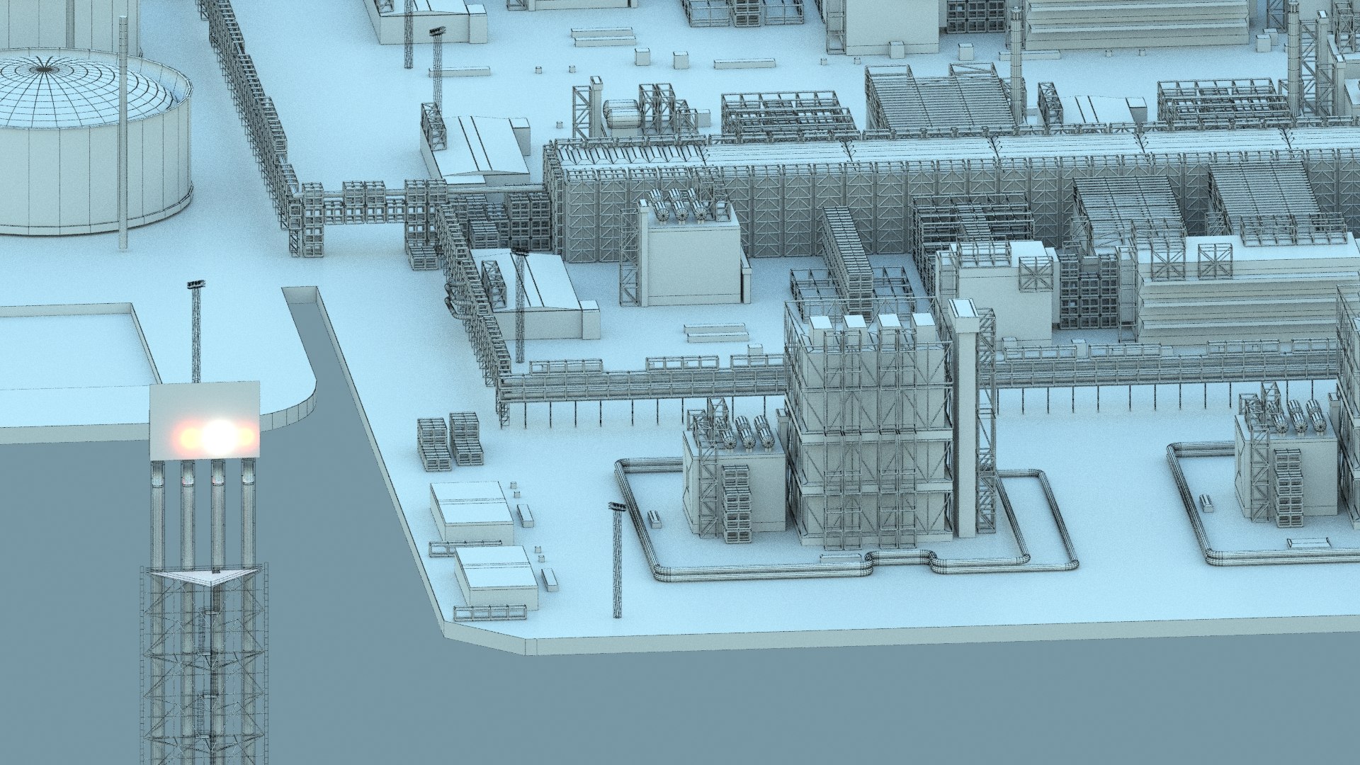 LNG Plant 3D - TurboSquid 1957624