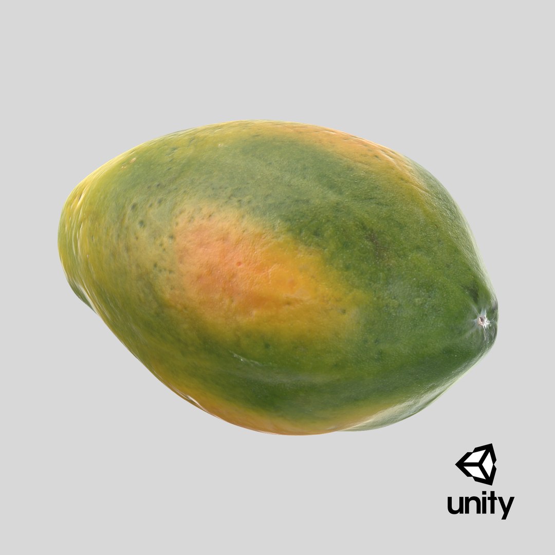 Papaya 3D Model - TurboSquid 2134846