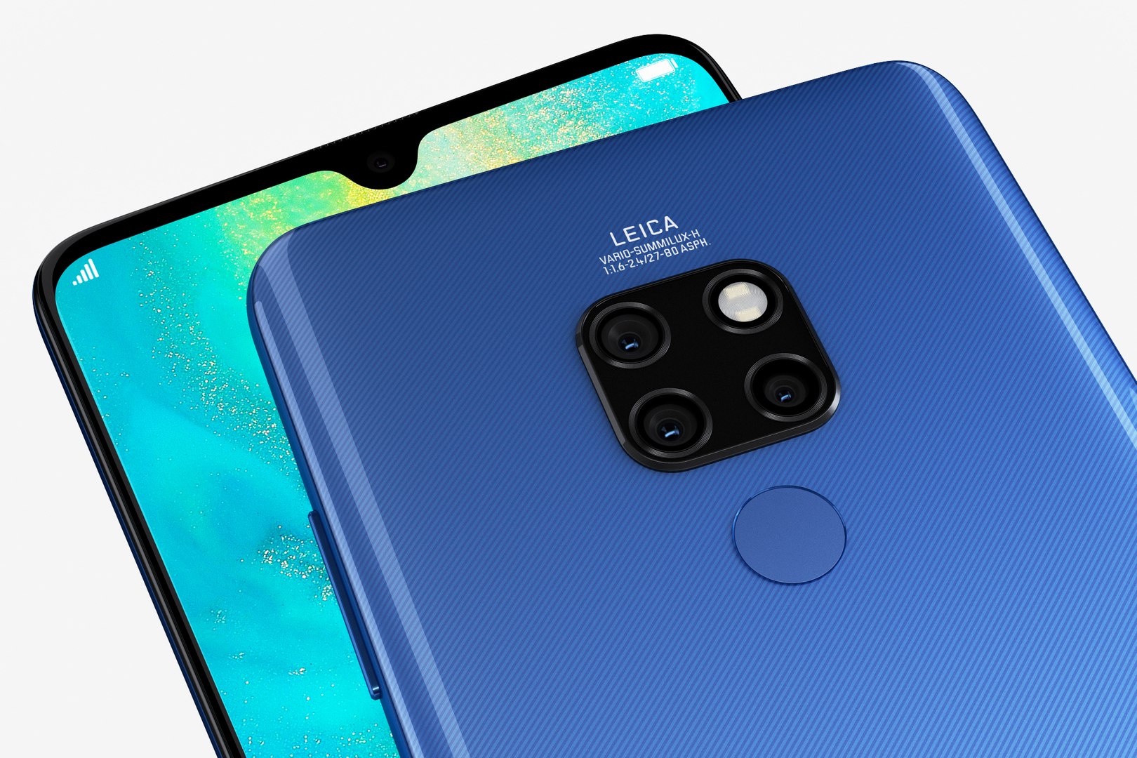 Huawei mate 20 color 3D model - TurboSquid 1340421
