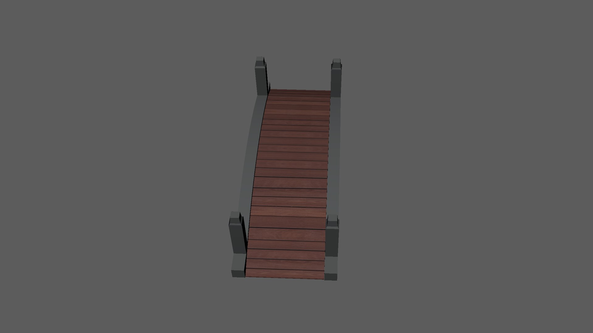 Free Simple Low Poly Bridge 3D - TurboSquid 2157493