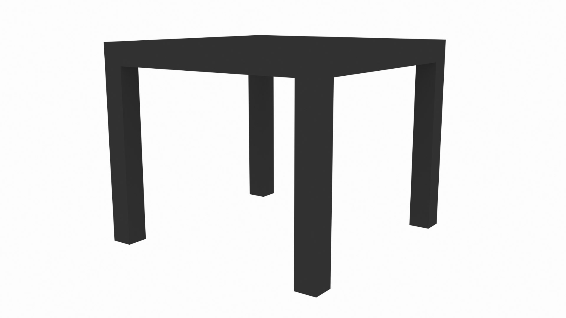 Small Table 3D Model - TurboSquid 1466885