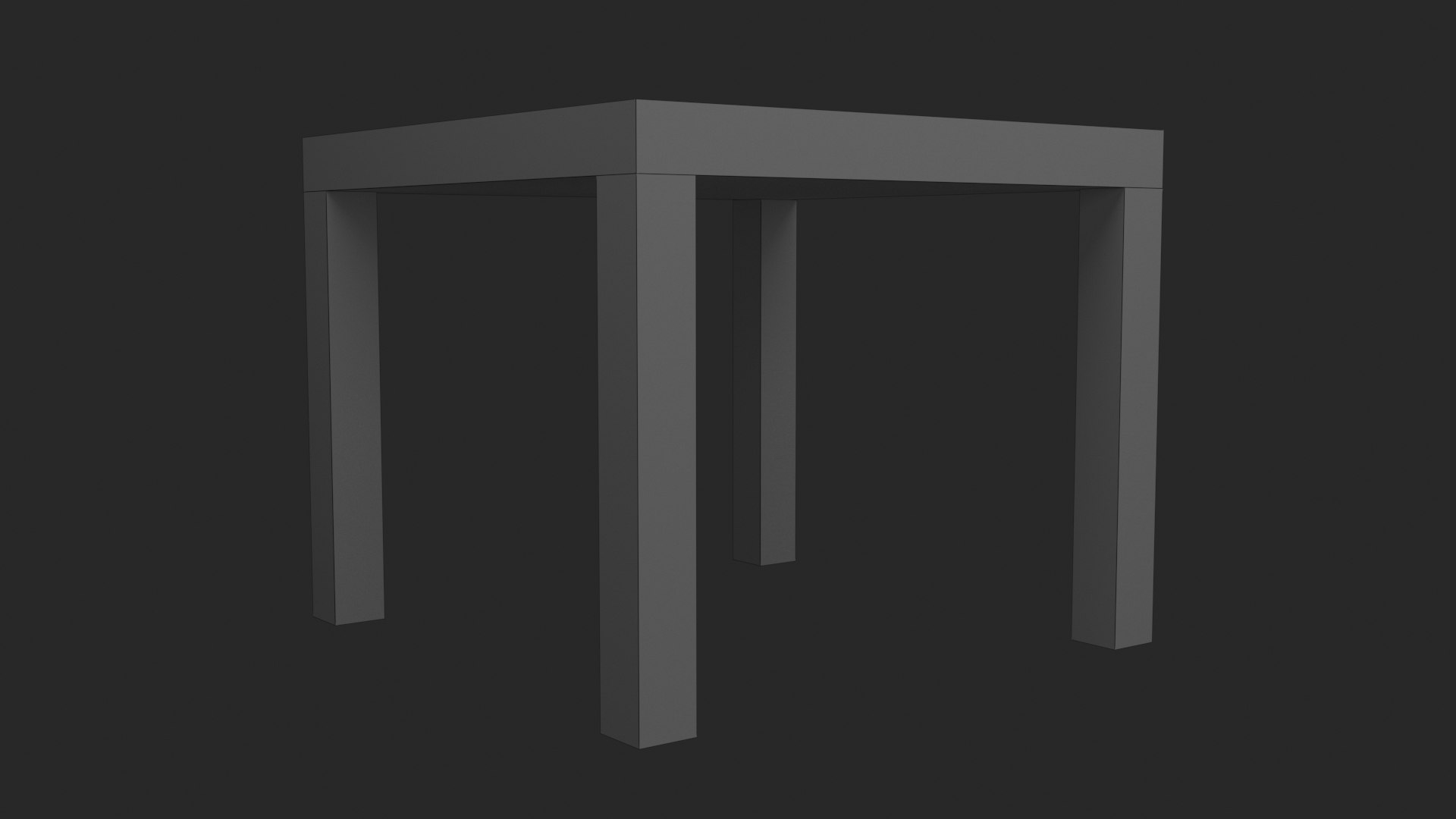 Small Table 3D Model - TurboSquid 1466885