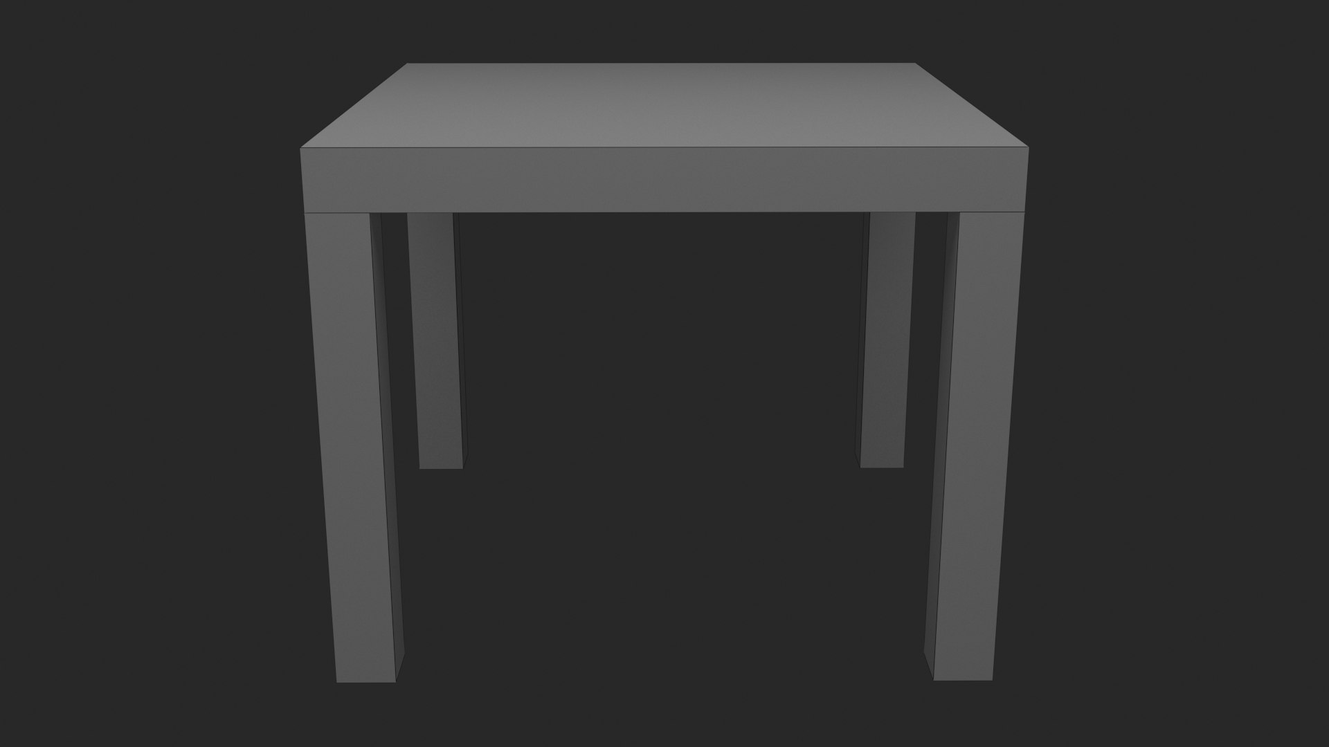 Small Table 3D Model - TurboSquid 1466885