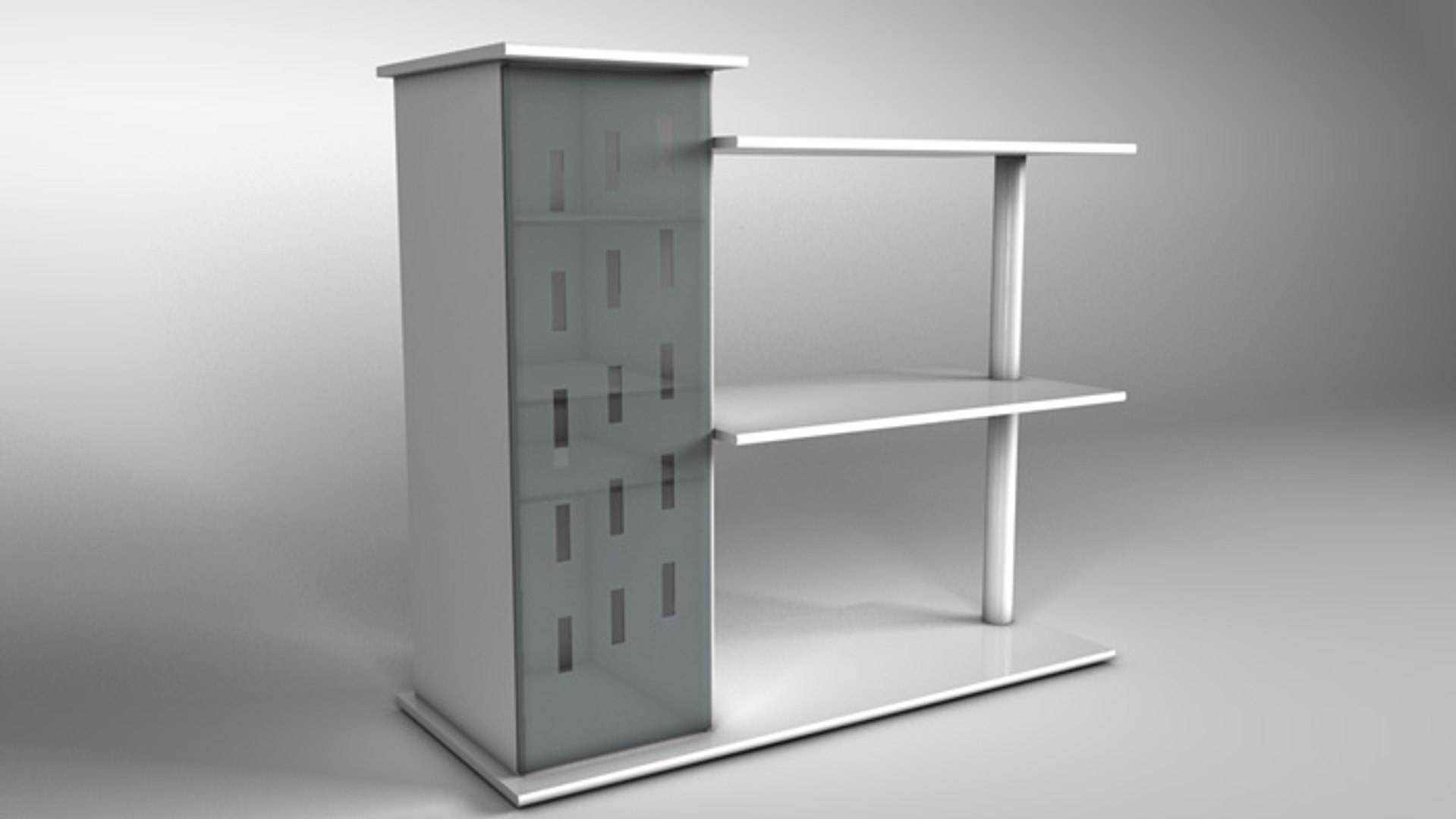 3d Rack Model