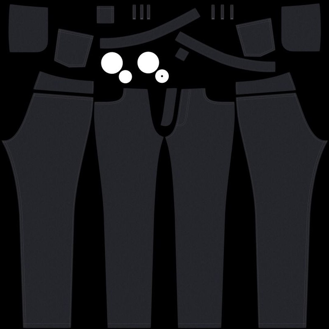 Men Jeans Model - TurboSquid 2239169