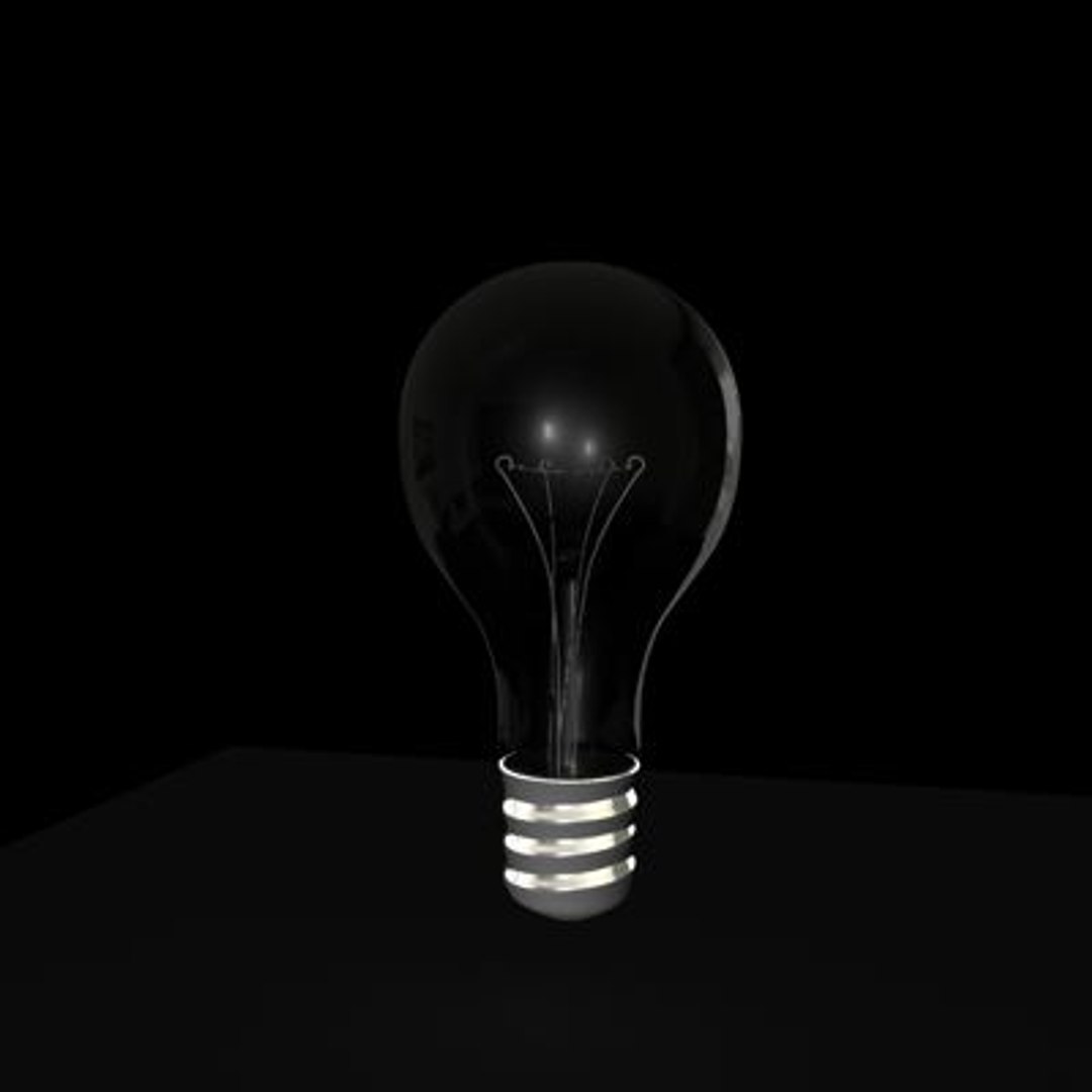 light bulb c4d