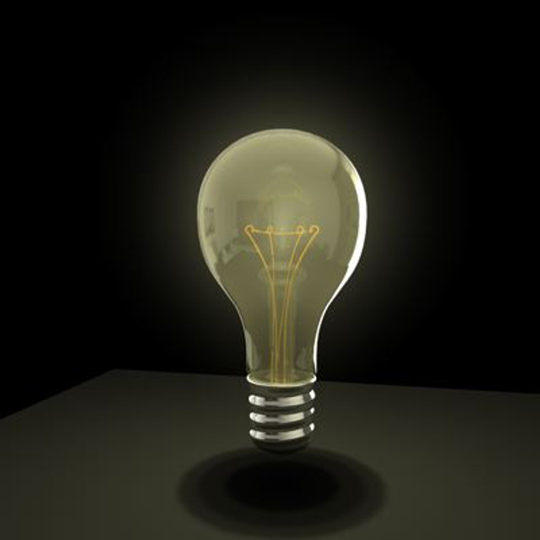 light bulb c4d