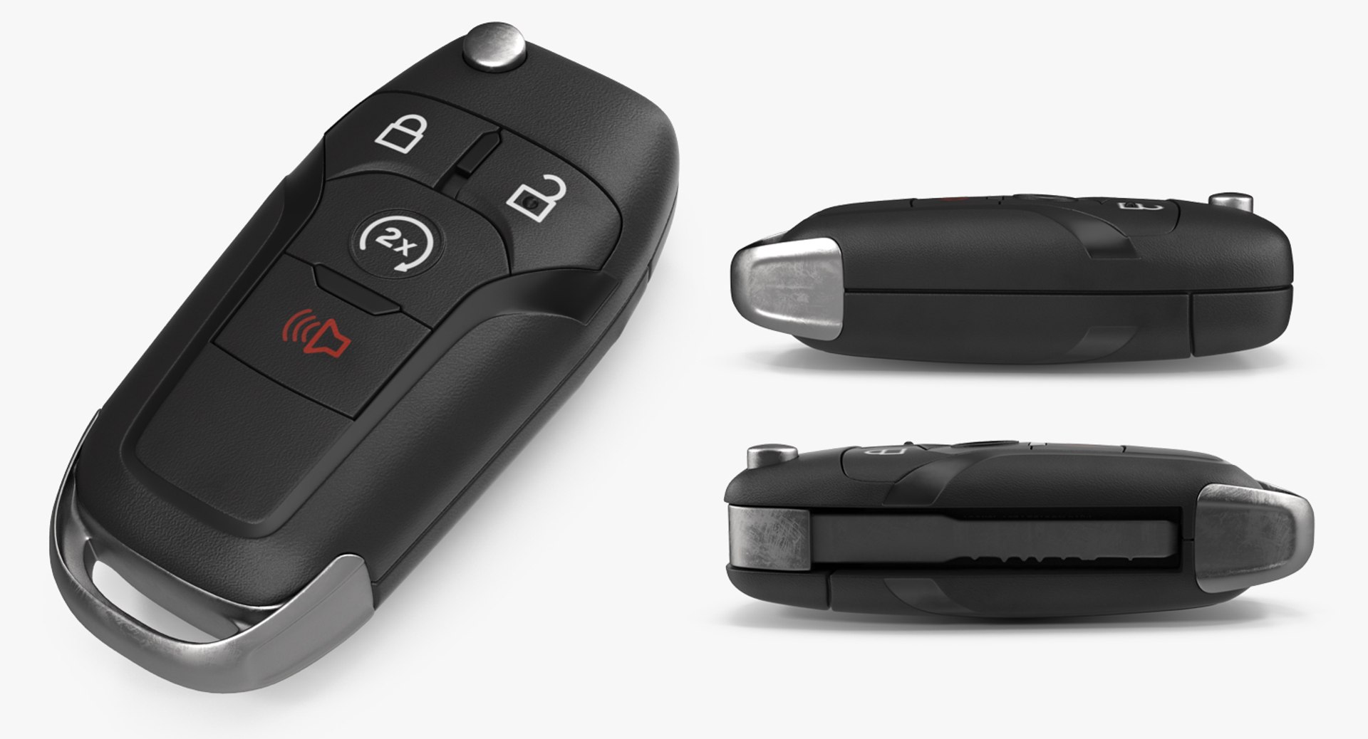 Car Flip Key Folded 3D - TurboSquid 1300259