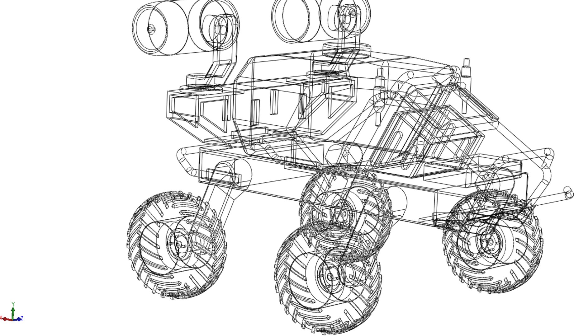 VEHICLE SPRAYER AUTONOMOUS UNMANNED ROBOT TRACTOR GROUND FIELD Model ...
