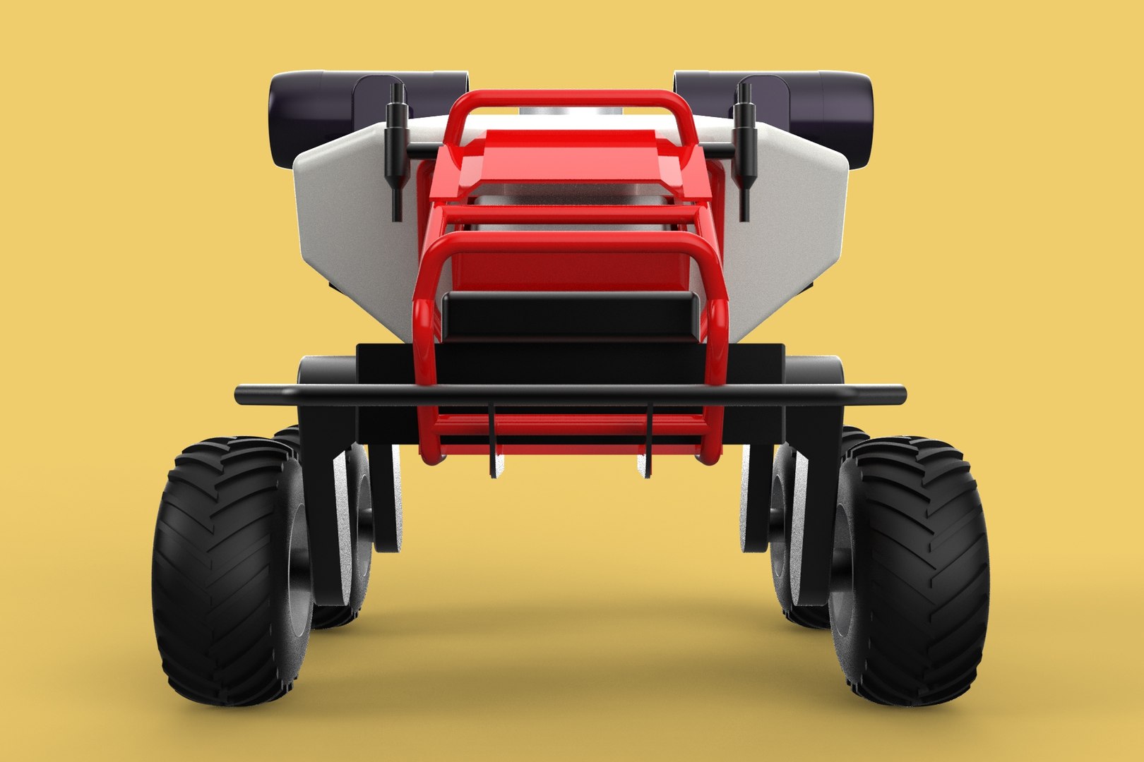 VEHICLE SPRAYER AUTONOMOUS UNMANNED ROBOT TRACTOR GROUND FIELD Model ...