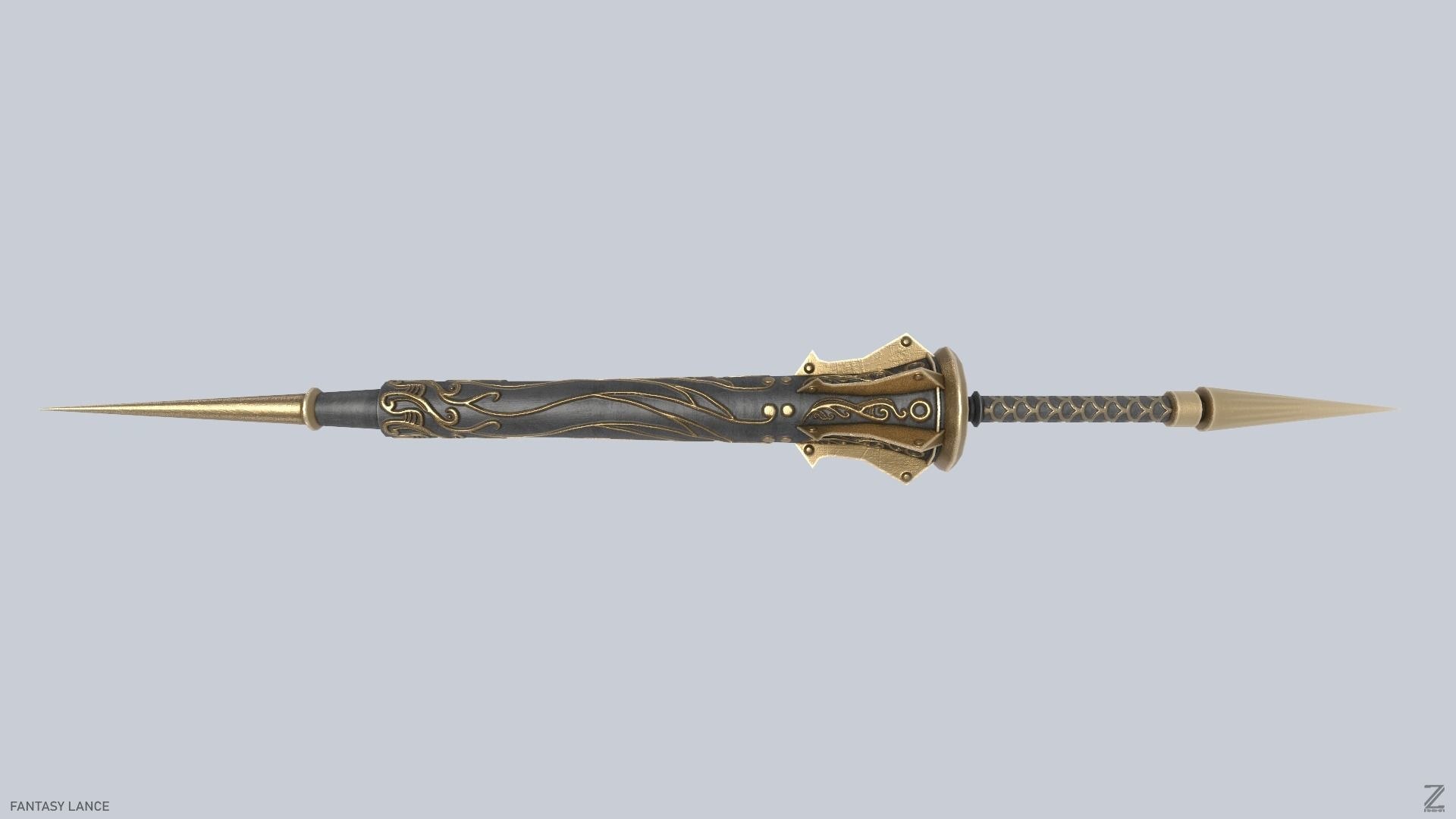 Fantasy Lance Collection 3D Model - TurboSquid 2387056