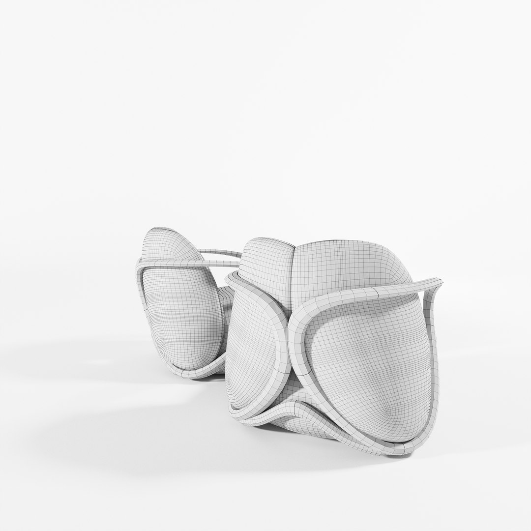 3D Designer Chair Hug - TurboSquid 1582695