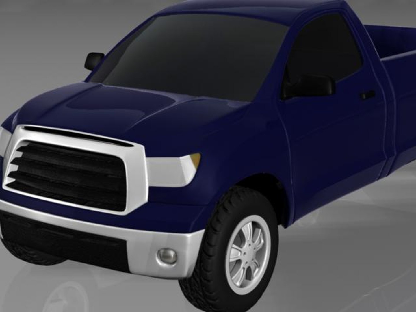 3d Model Of Toyota Tundra Truck