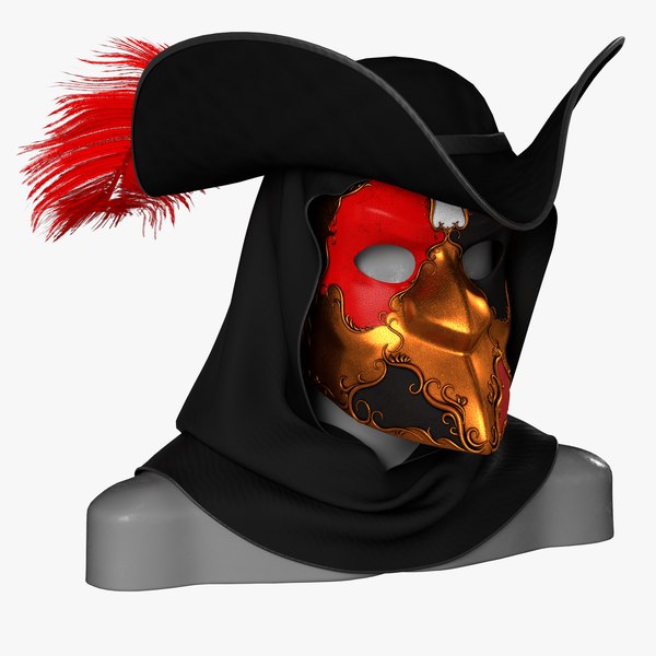 Bauta Mask FBX Models for Download | TurboSquid