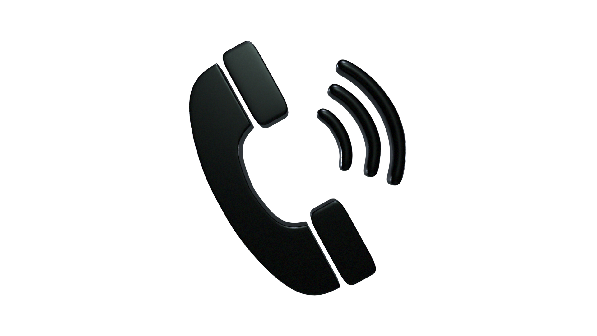3D Phone Call Icon - TurboSquid 2110732