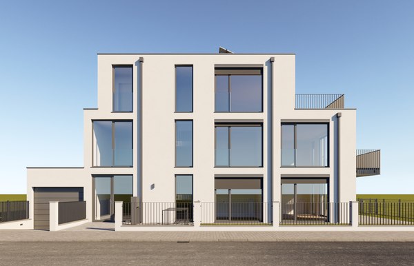 3D Modern Apartment Building - TurboSquid 1984690