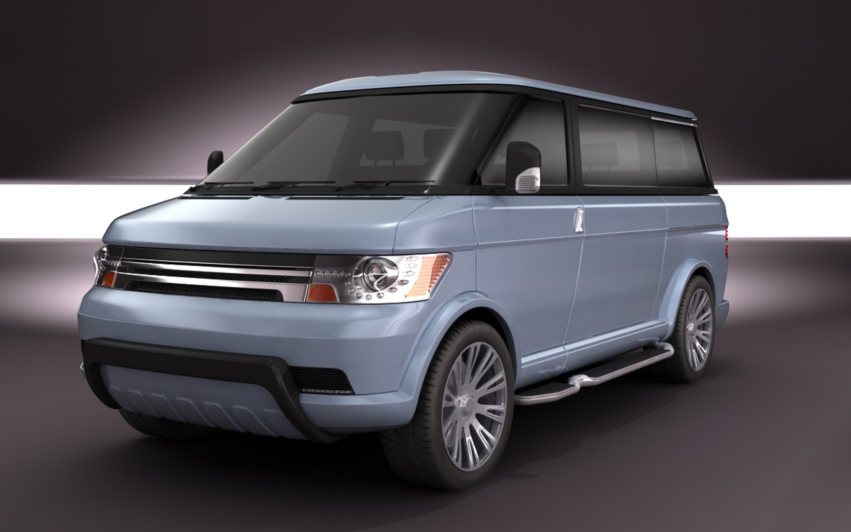 lightwave multi-minivan concept van