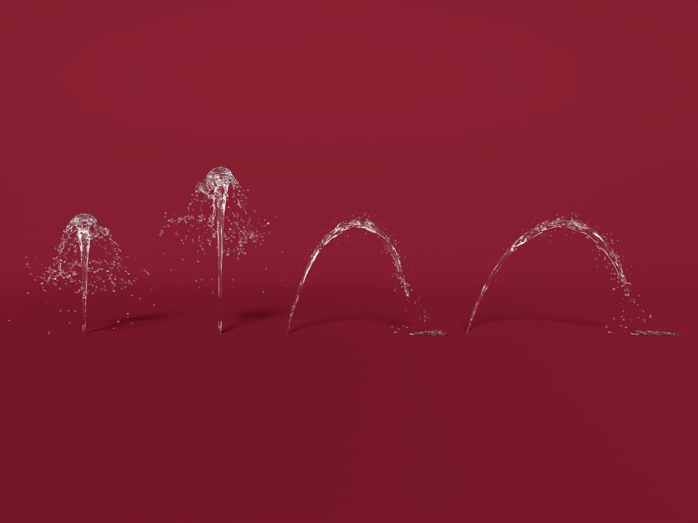 3D Water Splash Pack - TurboSquid 1859317