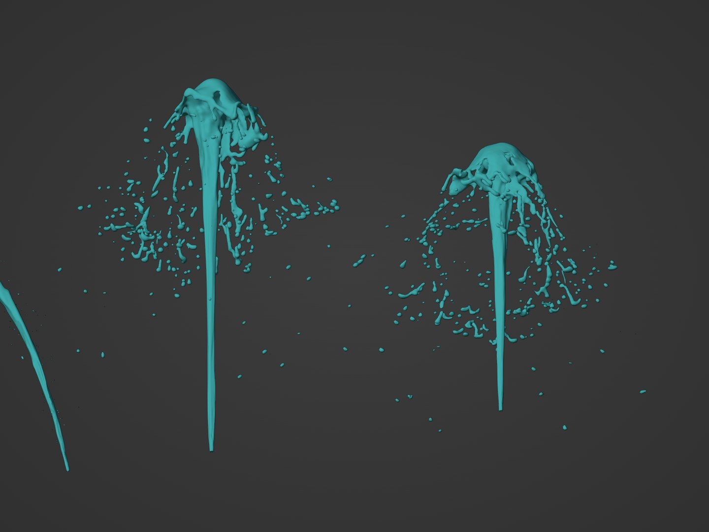 3D Water Splash Pack - TurboSquid 1859317