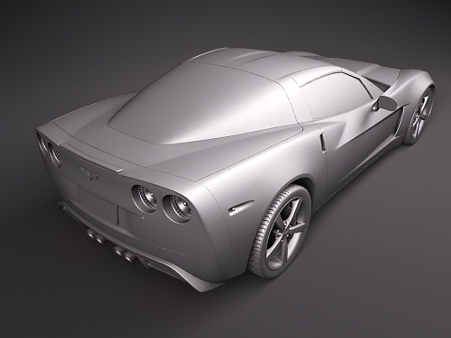 3ds Max Chevrolet Corvette Sport C6