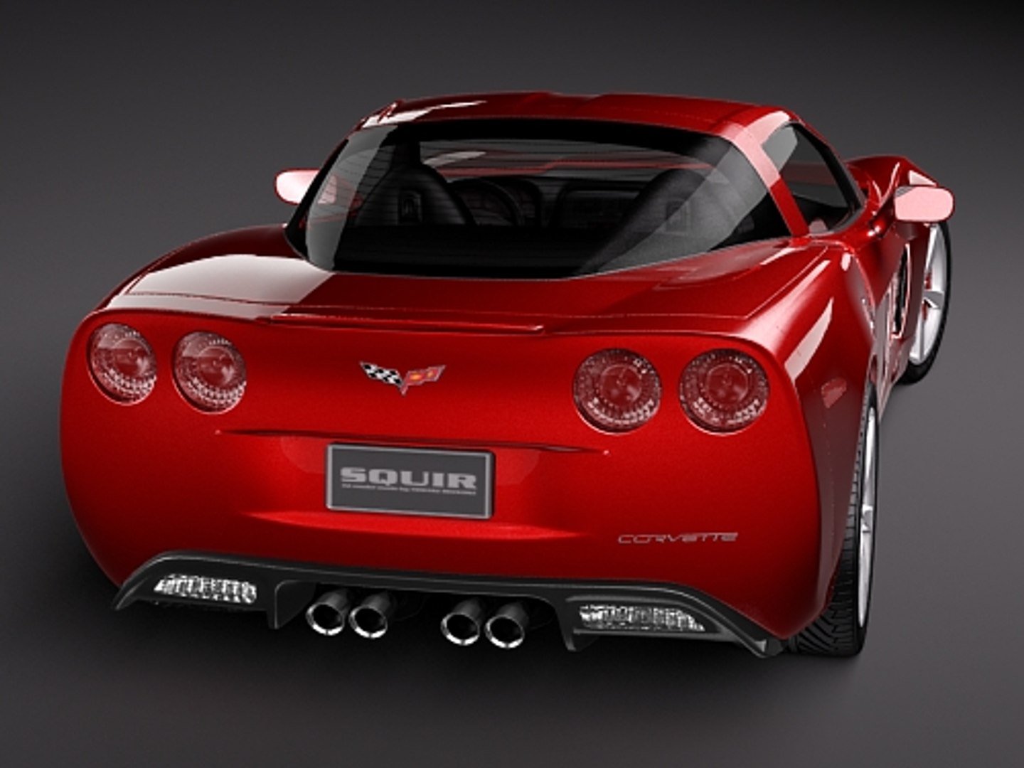 3ds Max Chevrolet Corvette Sport C6
