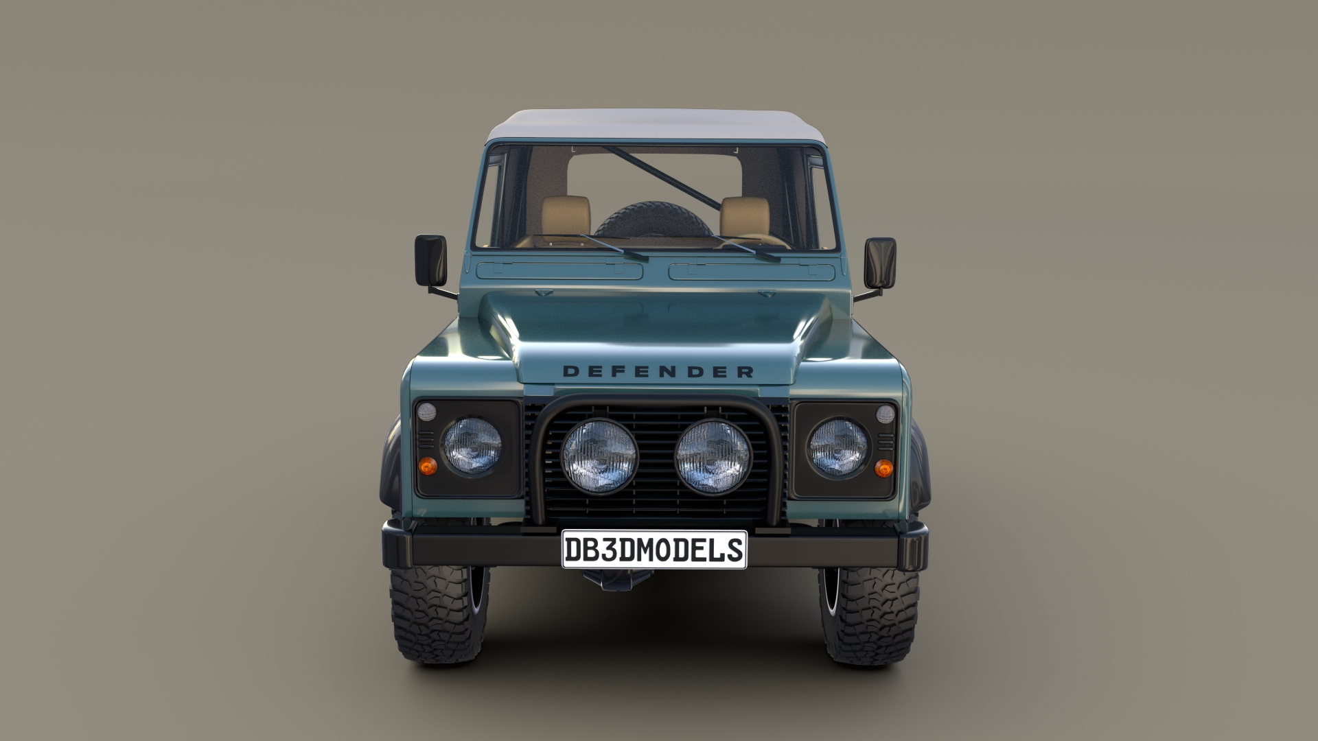 1985 land rover defender model - TurboSquid 1269252