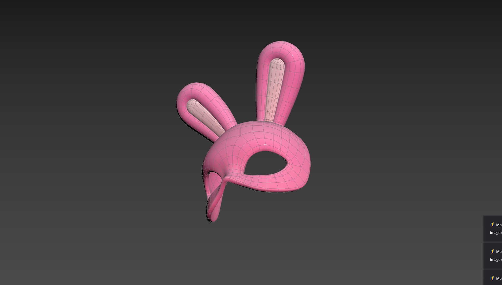 3D Model Prop210 Rabbit Mask - TurboSquid 2026759