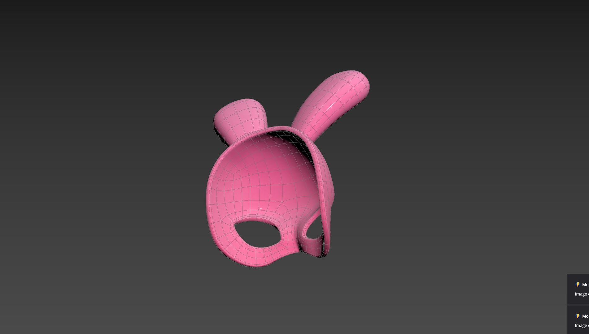 3D Model Prop210 Rabbit Mask - TurboSquid 2026759