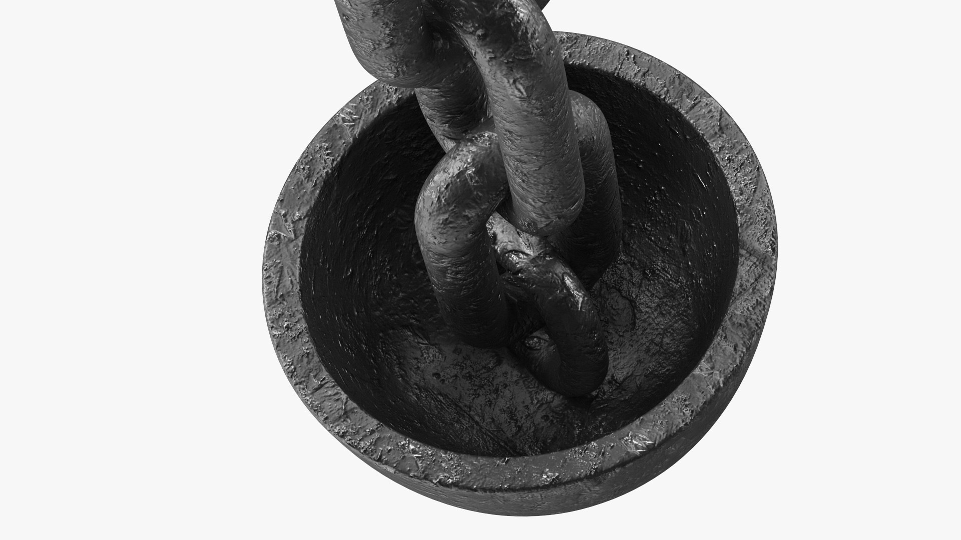 French Chain Shot Cannon Projectile 3D - TurboSquid 2181318