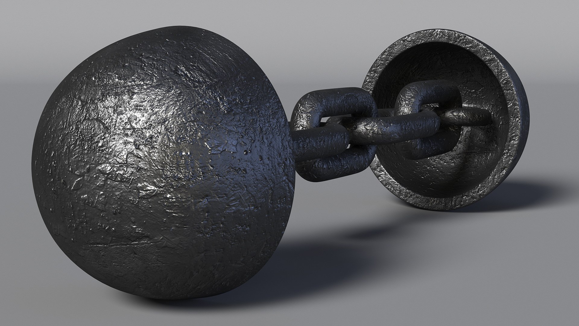 French Chain Shot Cannon Projectile 3D - TurboSquid 2181318