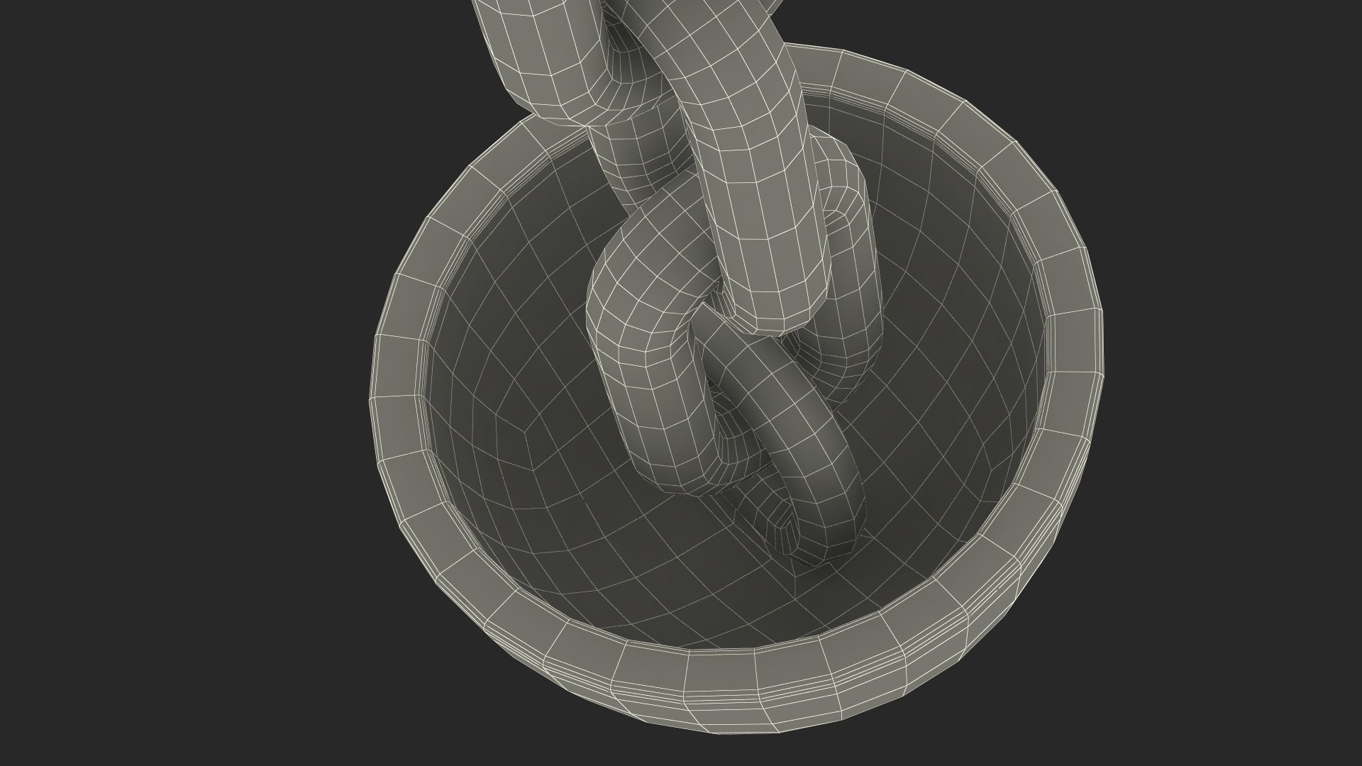 French Chain Shot Cannon Projectile 3D - TurboSquid 2181318