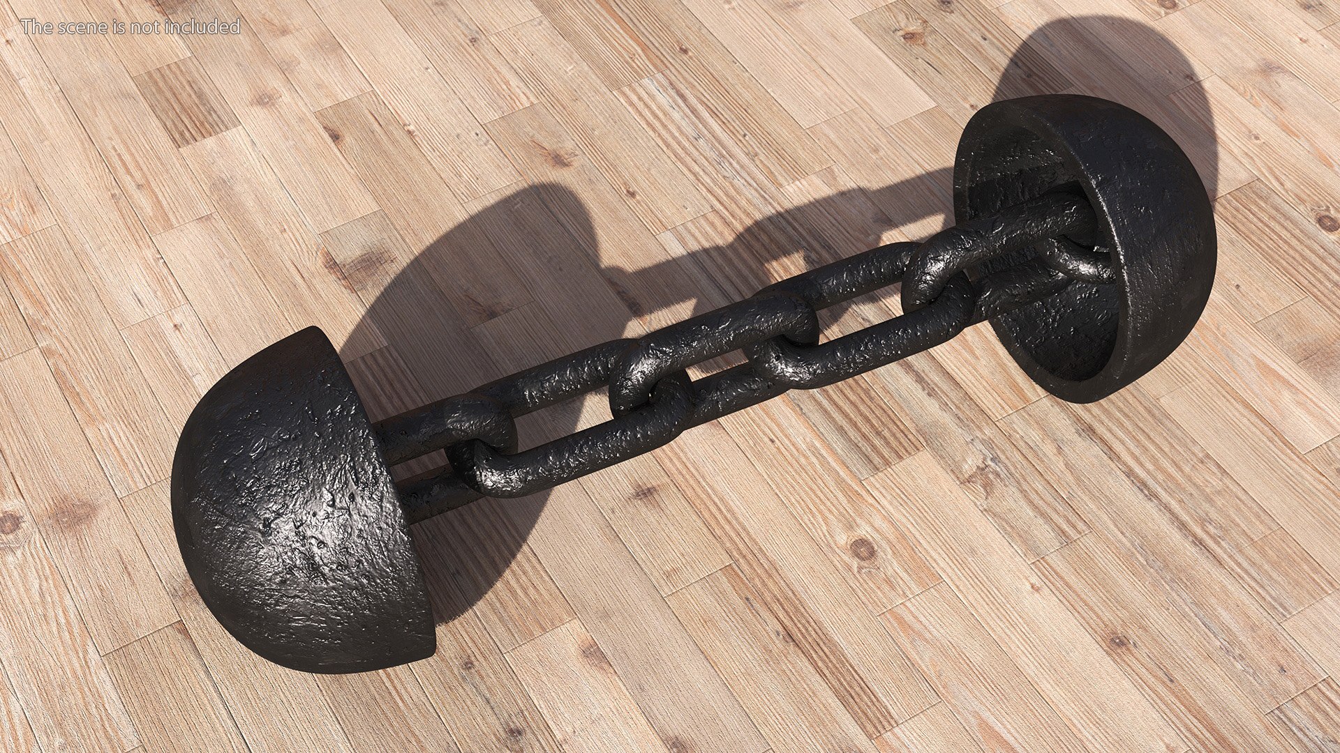 French Chain Shot Cannon Projectile 3D - TurboSquid 2181318