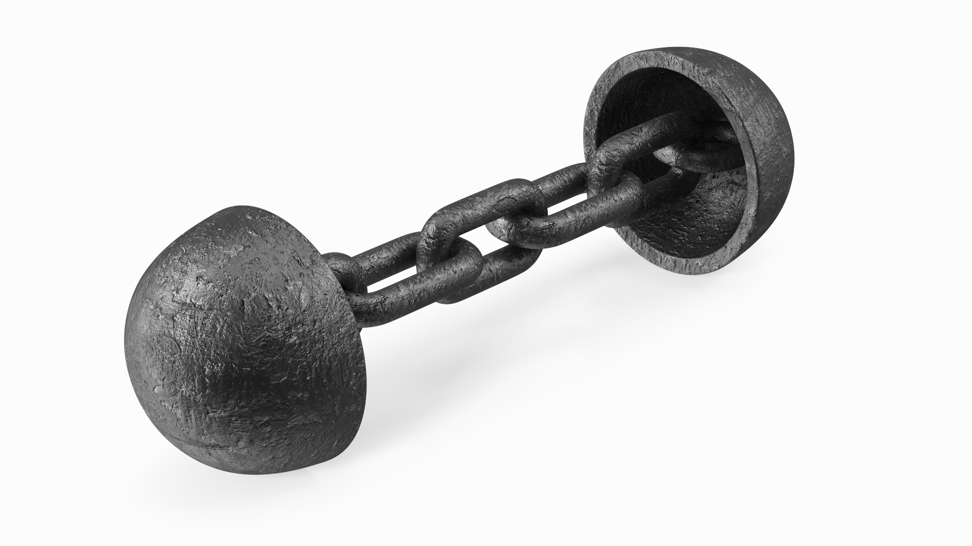 French Chain Shot Cannon Projectile 3D - TurboSquid 2181318